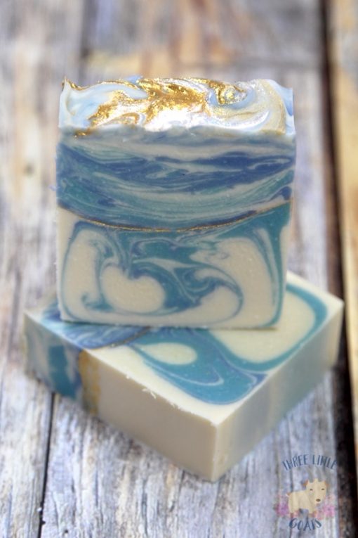 The Best Soap Swirl Recipe | Three Little Goats
