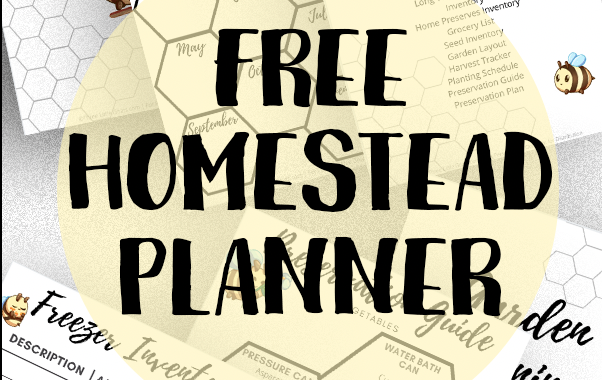 Free Homesteading Planner - Three Little Goats