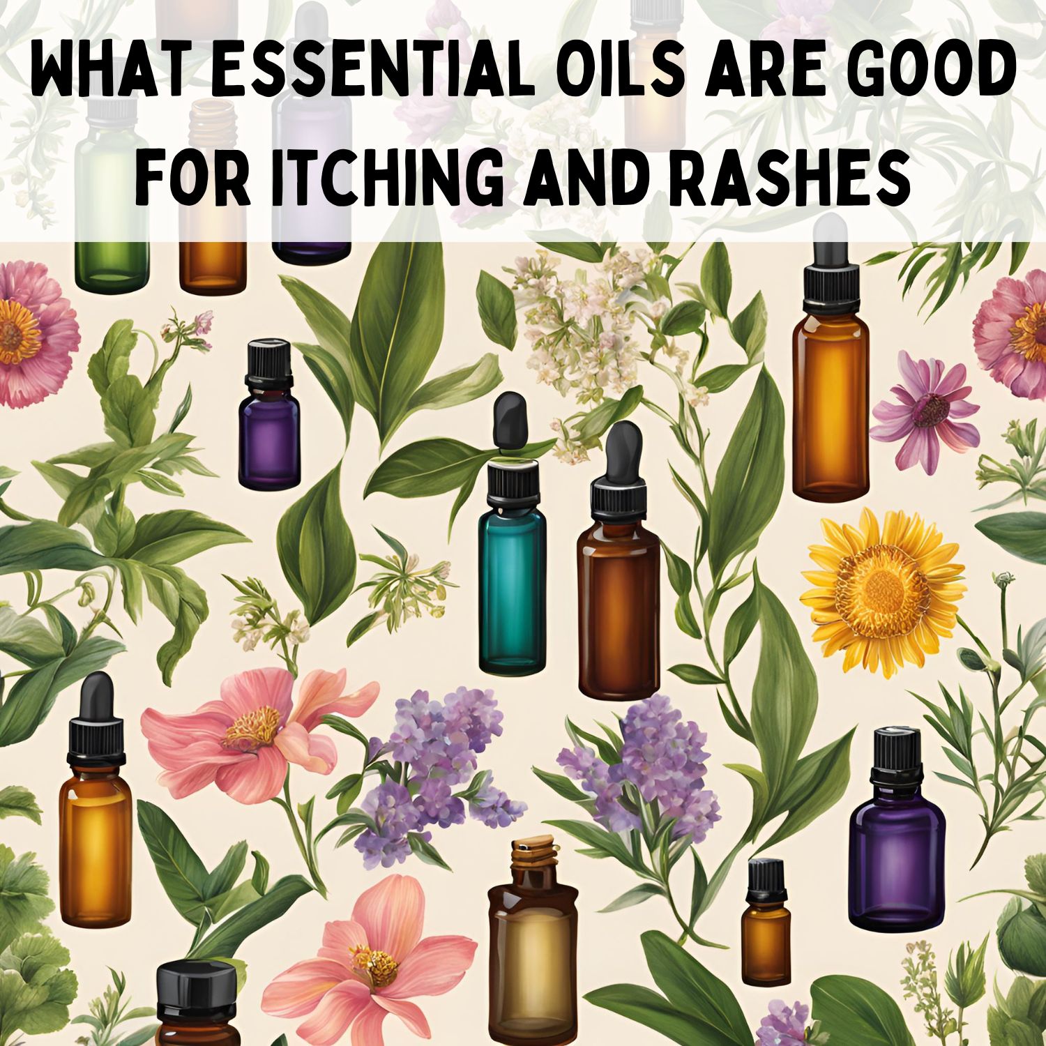 Top Essential Oils for Itching and Rashes